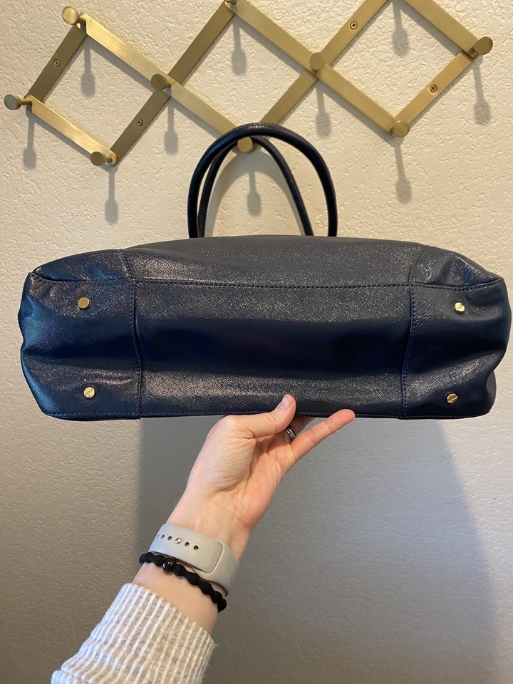 Tory Burch Saffiano Large Leather Tote (large Enough For A Laptop ...