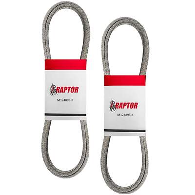 2PK Heavy Duty Deck Belt for John Deere Scotts Sabre 42" S1642 S1742 ...