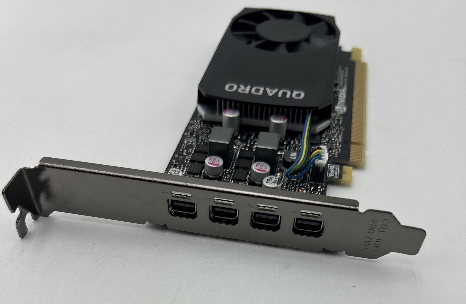 NVIDIA Quadro P1000 4GB GDDR5 4x Mini-Display Port PCIe 3.0 x16 ...