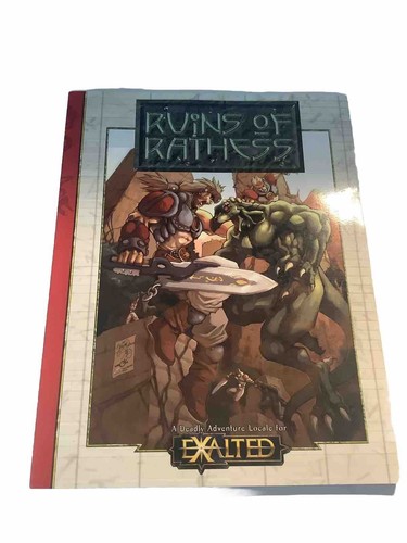 White Wolf Exalted Ruins of Rathess Deadly Adventure Locale WW8824 | eBay