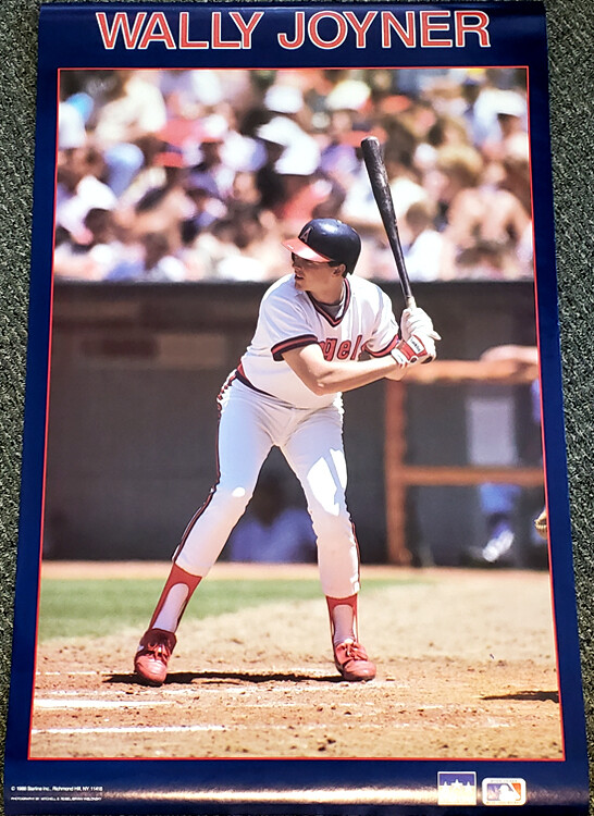 WALLY JOYNER California Angels 1988 Starline Vintage Original MLB 22x34 ...