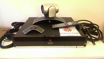 Polycom HDX 9000 HD PAL Conferencing System + All Accessories + All ...