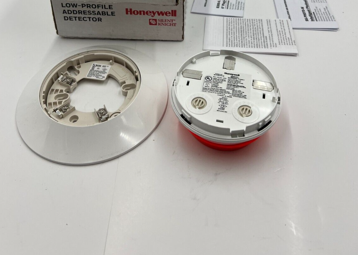 HONEYWELL OEM SILENT KNIGHT LOW-PROFILE ADDRESSABLE SMOKE DETECTOR SK ...