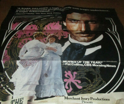 The Bostonians Christopher Reeve Vanessa Redgrave FOLDED POSTER 1 Sh ...