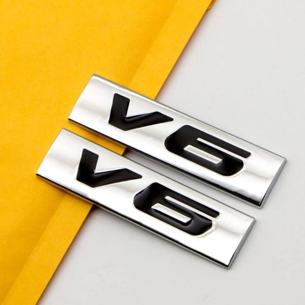 2pcs Silver Black Rear Side Front Trunk Trim Sticker | eBay