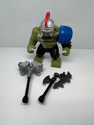 Lego Ragnarok Hulk - Giant, Black Pants, Helmet Large Figure | eBay