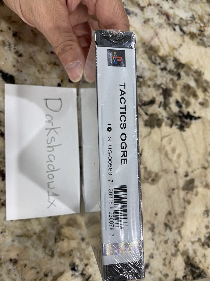 Tactics Ogre (ATLUS, PlayStation 1, PS1, PSX 1998) FACTORY SEALED ...