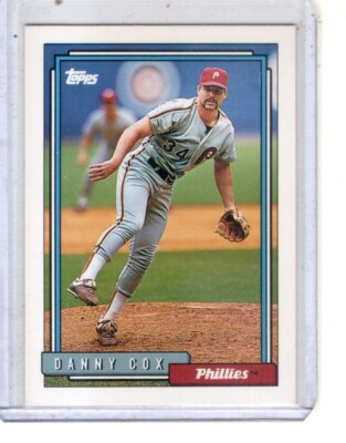 1992 Topps Danny Cox #791 Philadelphia Phillies Baseball Card | eBay