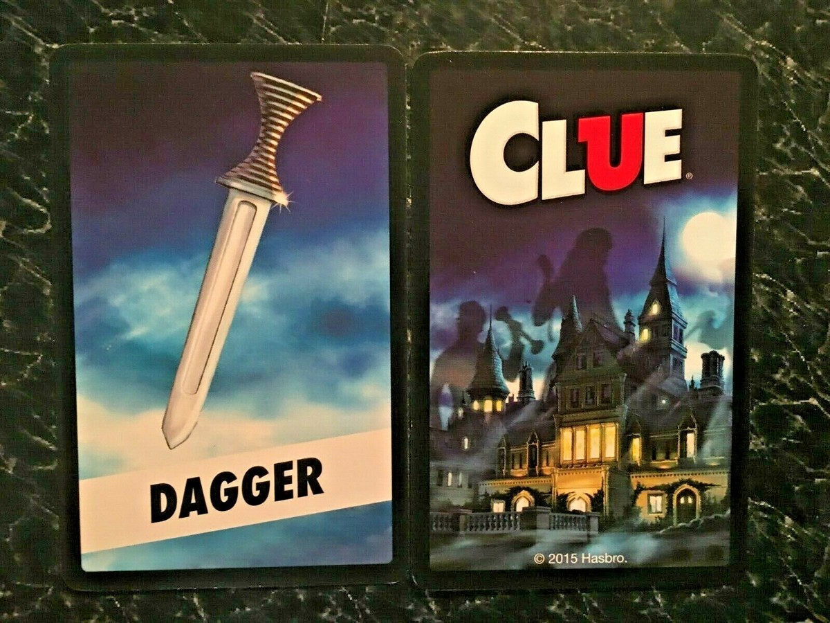 Cluedo Weapon 7 Letters