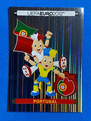 Figurine Panini Stickers Euro 2012 n.252 Logo (Portugal) | eBay