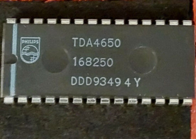 TDA4650 Multistandard colour decoder with negative colour diff. output ...