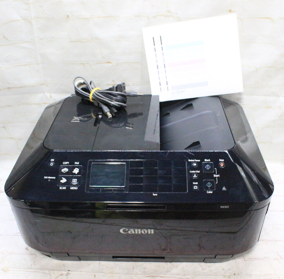 Canon PIXMA MX922 Wireless Office All-in-One Printer 9600 dpi Color ...