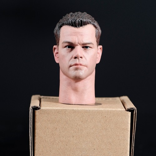 1:6 Head Sculpt Matt Damon Agent Carved Fit 12inch Male Action Figure ...