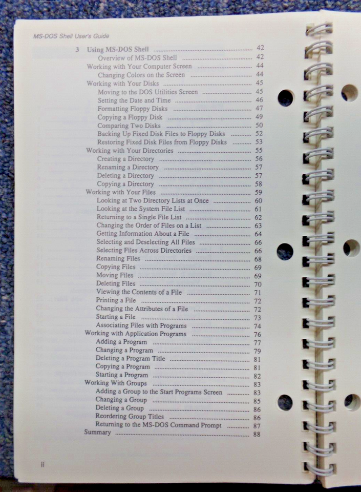 NEC ProSpeed 386 Laptop User's Guide & MS-DOS Shell User's Guide ...