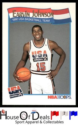1991-92 Hoops #578 Earvin Johnson USA Basketball Card | eBay