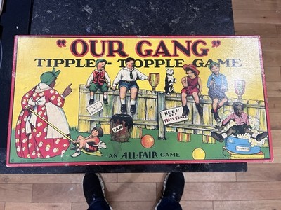 All-Fair Our Gang Tipple-Topple Game 1930 Skill & Action Children's ...