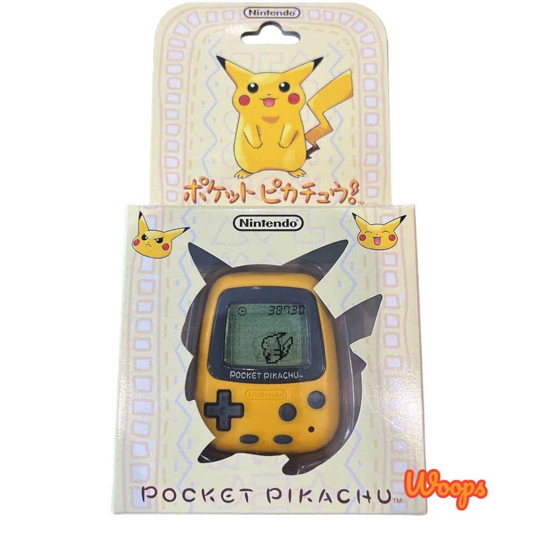 NEW Nintendo Pokemon Rare Pocket Pikachu Initial Edition 1998 Pedometer ...