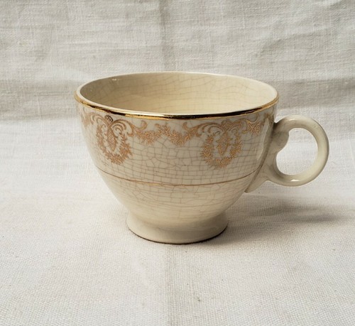 Vintage Tea Cup Warranted 22 K Gold demitasse Cup Only | eBay