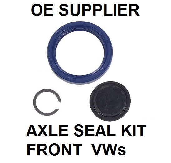 AXLE SHAFT SEAL KIT FITS VW; BEETLE, JETTA, GOLF, CABRIO, PASSAT ...