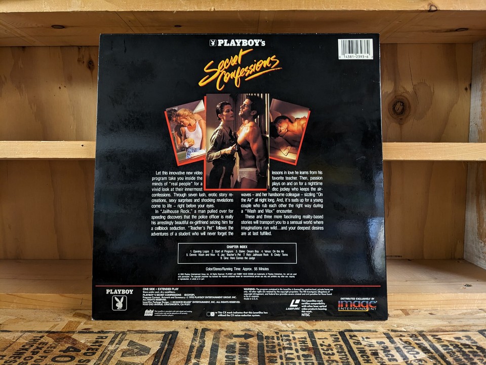 Secret Confessions (1993) Laserdisc Image Entertainment PRIMO! | eBay