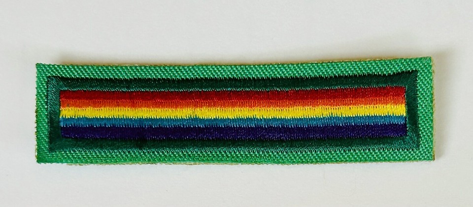 Girl Scout Rainbow 🌈 Iron On Patch | eBay