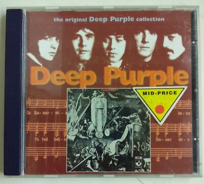 Deep Purple Deep Purple CD Europa 2000 Ed. remasterisée avec 5 thèmes ...