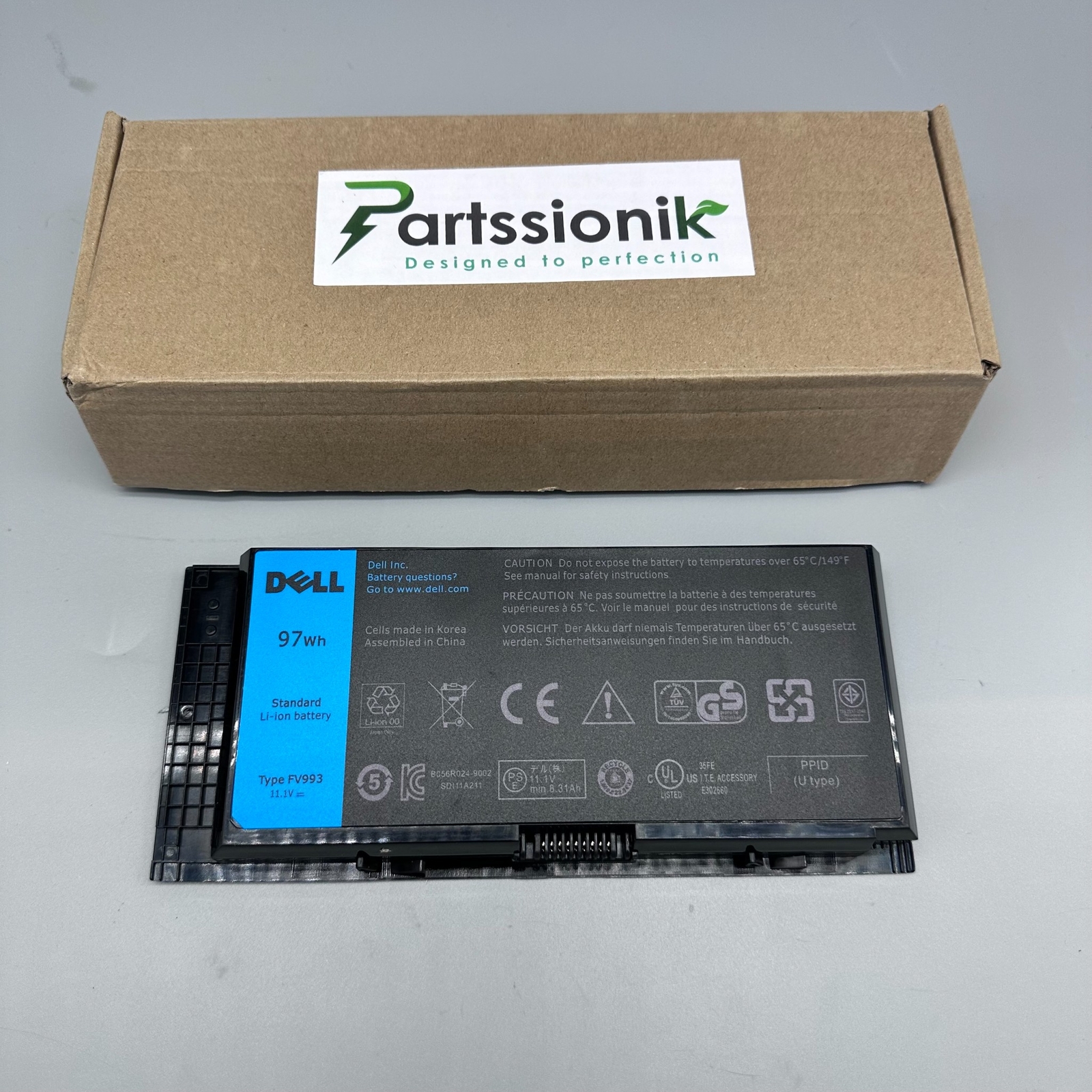 New FV993 FJJ4W PG6RC battery For Precision M6600 M6700 M4700 M4600 ...