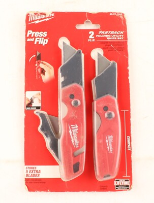 *Milwaukee 48-22-1503 Fastback Folding Utility Knife Set 842724155457| eBay