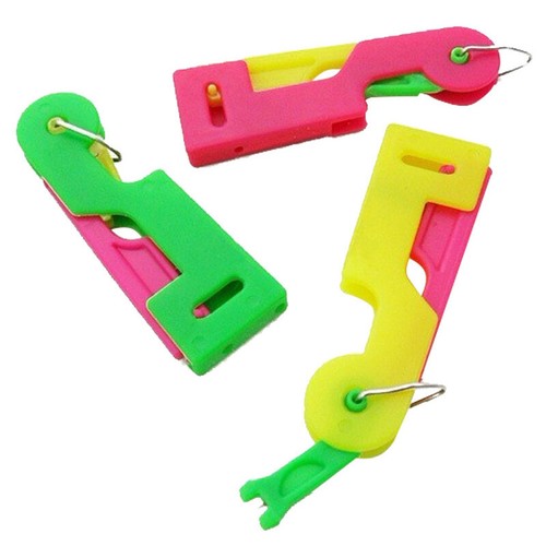 Automatic Sewing Needle Threader Simple Hand Tools Plastic Needle ...