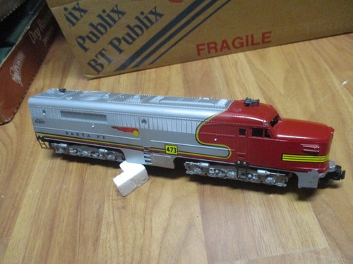 Amer Flyer 473 Santa Fe Diesel (2/13/24) | eBay