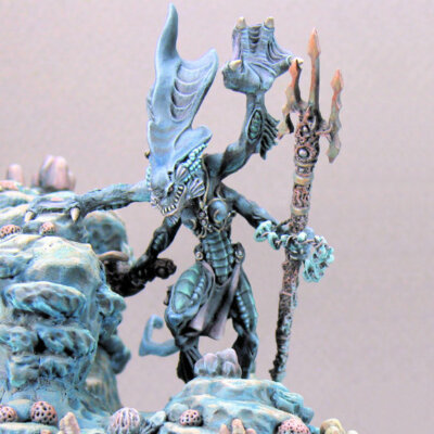 Reaper Dark Heaven Legends 02902 Slithe Queen Aquatic Sahuagin Alien ...