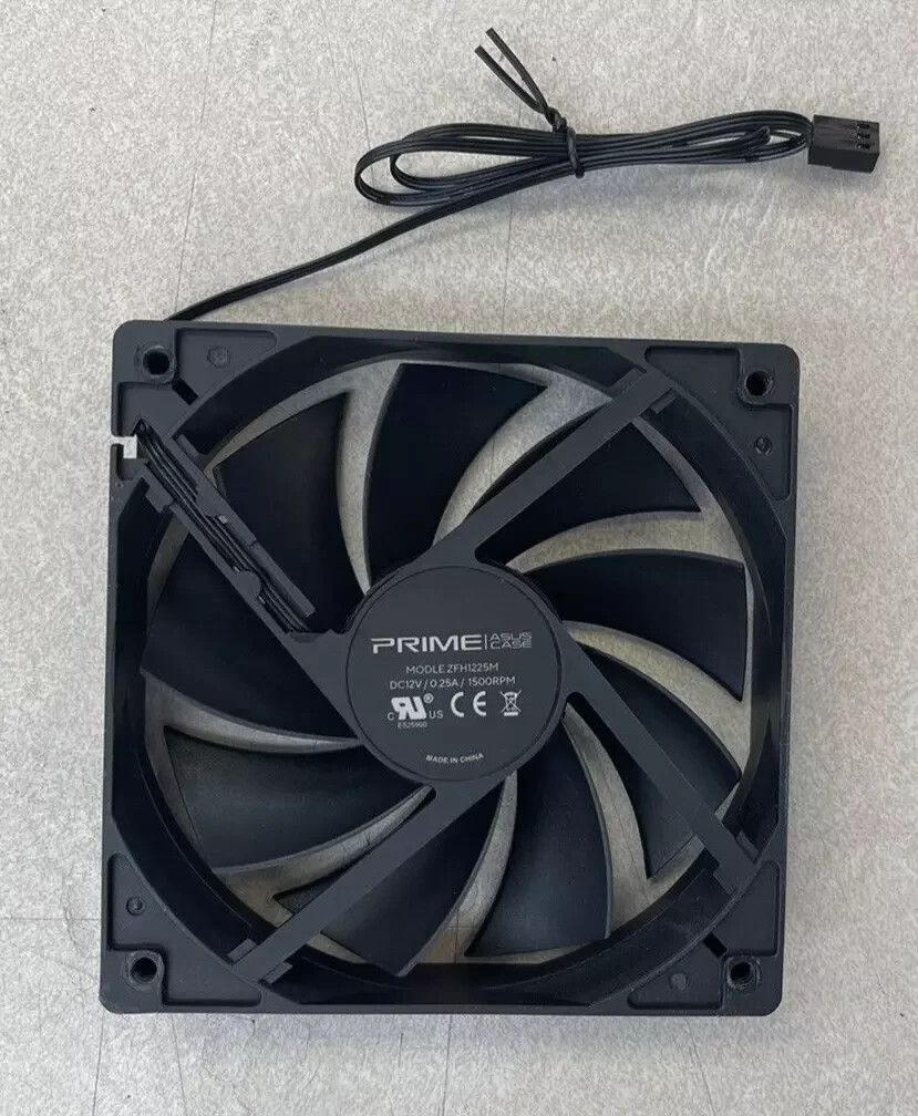 LOT OF 10 Asus Prime AP201 120mm Case Fan 1500RPM 3-Pin ZFH1225M | eBay