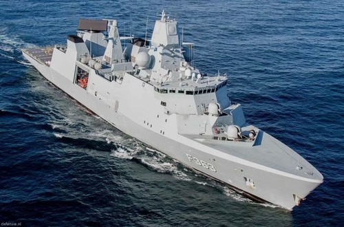 3D Printed 1/700 Danish Navy Iver Huitfeldt Class Frigate Unpainted ...