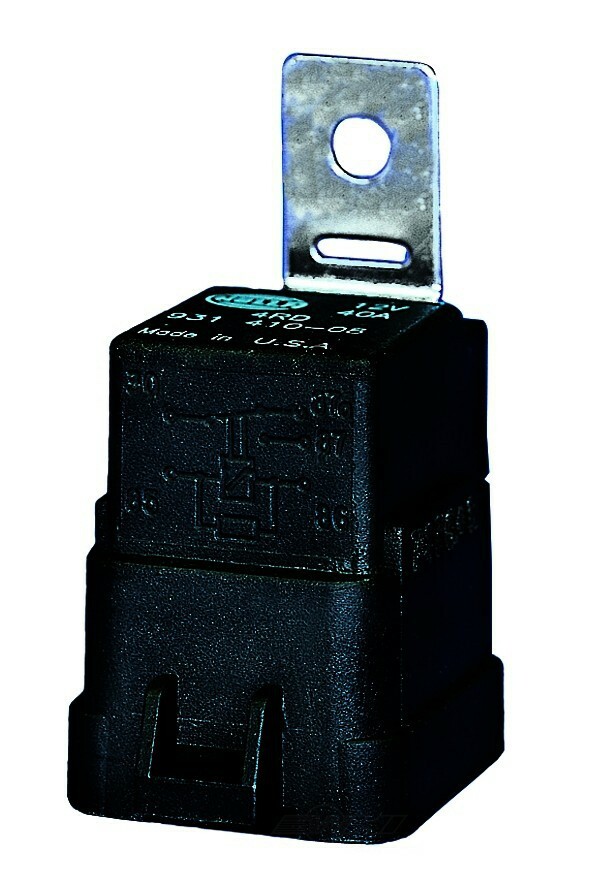 Hella for Mini 280 Relay 12V 20/40A SPDT Weatherproof (Qty. 1 ...