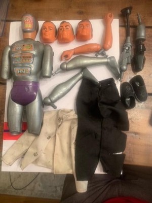 Maskatron Enemy Robot 13" Doll 100% Complete Six Million Dollar Man ...