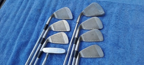 Golf irons set BRIDGESTONE PRECEPT EV 8 clubs RH Spalding putter Stiff ...