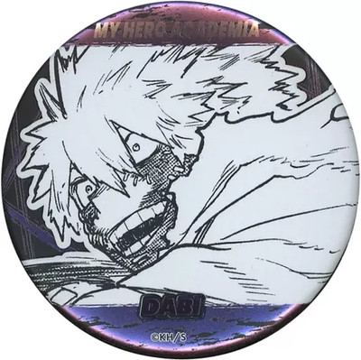 Badge Pins Dabi My Hero Academia Decollection Can | eBay