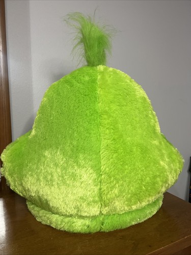 The Grinch Giant Plush Head Adult Mask Costume Dan Dee Big Greeter ...