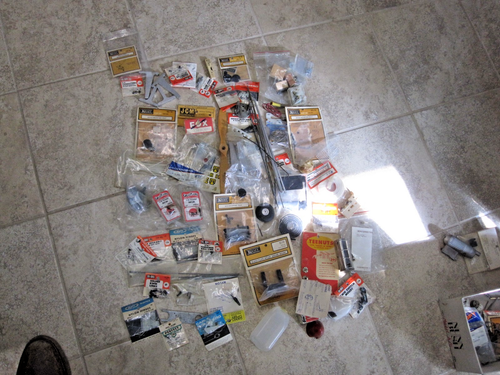Vintage Model Airplane Junk Drawer Clean Out, Model Aircraft Parts Lot ...