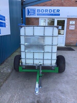 IBC WATER TANK TRAILER ATV TOWABLE £595 + vat | eBay UK