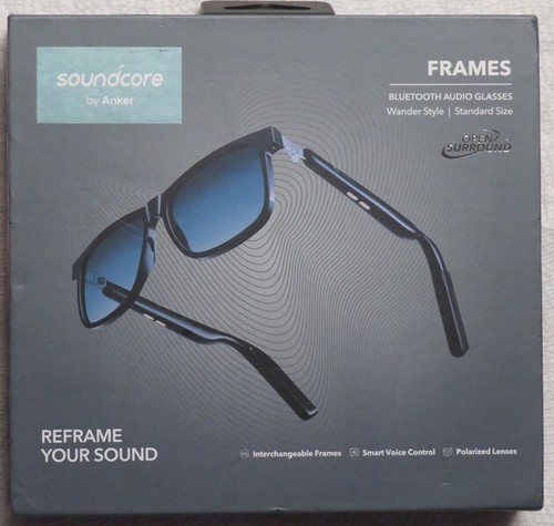 Soundcore by Anker Wander Frames Bluetooth Audio Glasses, Black 194644069827 | eBay