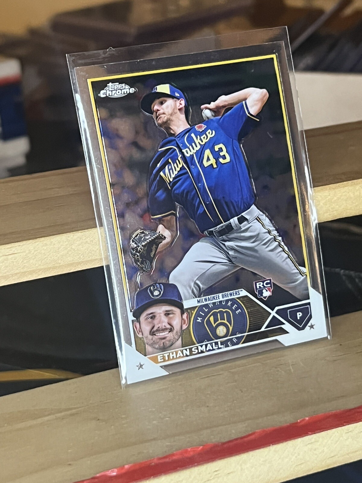 2023 Topps Chrome Ethan Small Rookie #46 Brewers | eBay