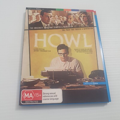 Howl (DVD, 2010) - Allen Ginsberg - Beat Generation - Cult - 1960's ...