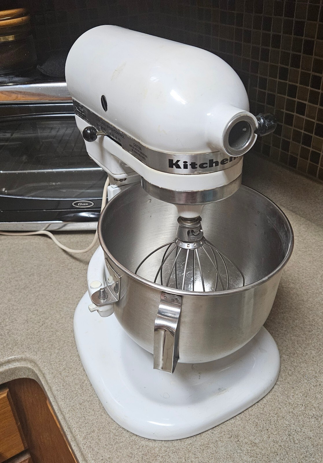 KitchenAid K5SS Heavy Duty Series 5qt Stand Mixer - White for sale ...