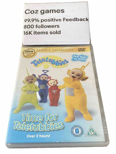TIME FOR TELETUBBIES DVD ABC DVD CHILDRENS TV SERIES REGION 4 + 2 Uk ...