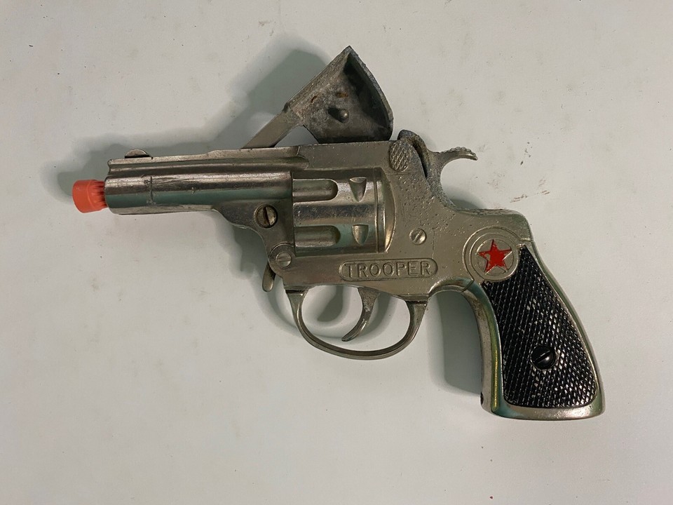Vintage Hubley Red Star Trooper Toy Cap Gun | eBay