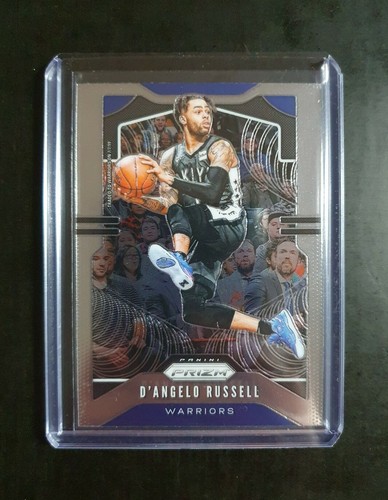 2019-20 NBA 🏀 PANINI D'ANGELO RUSSELL BASE PRIZM No.204 GOLDEN STATE ...