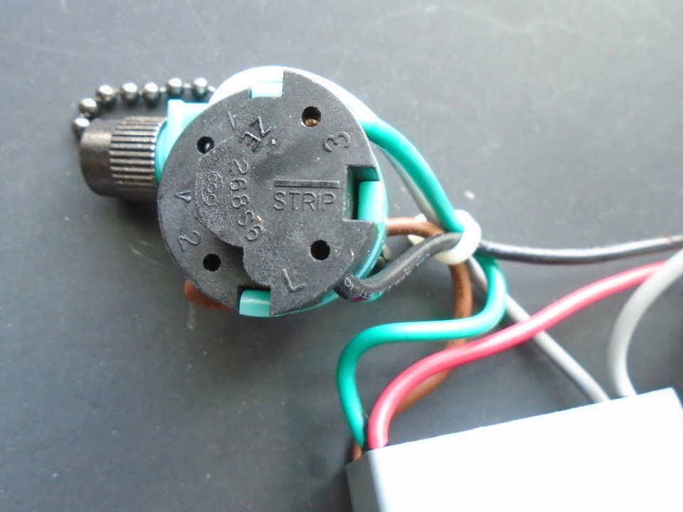 HUNTER CEILING FAN WIRING HARNESS SWITCHES/PARTS/CAP | eBay