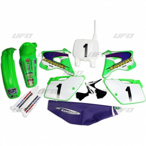 New KX 125 250 94 95 96 97 98 Plastics Emig Team USA Graphic Sticker ...