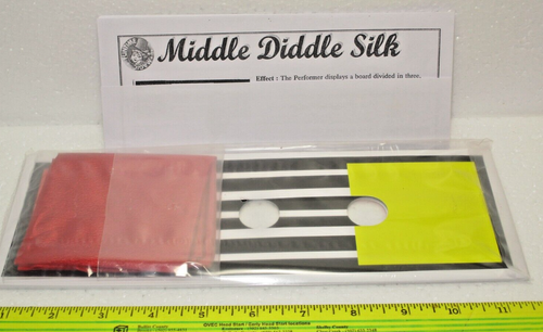 Middle Diddle Silk Magic Trick - Great for Kid Shows, Birthdays, No ...